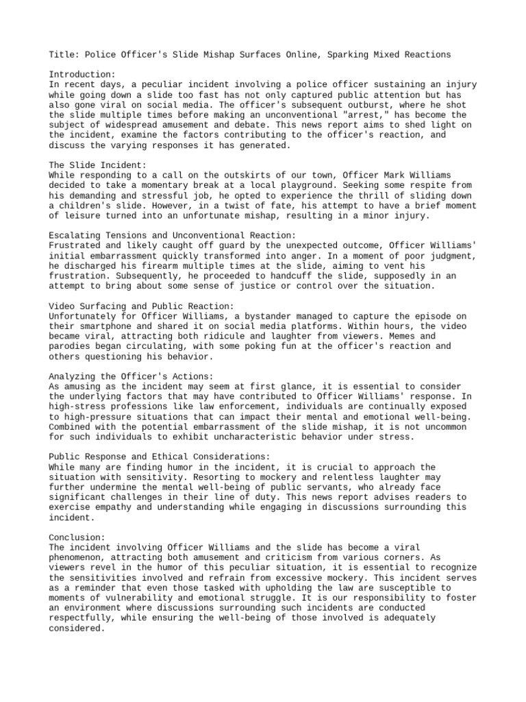 Good Cop Bad Cop No Cop | PDF