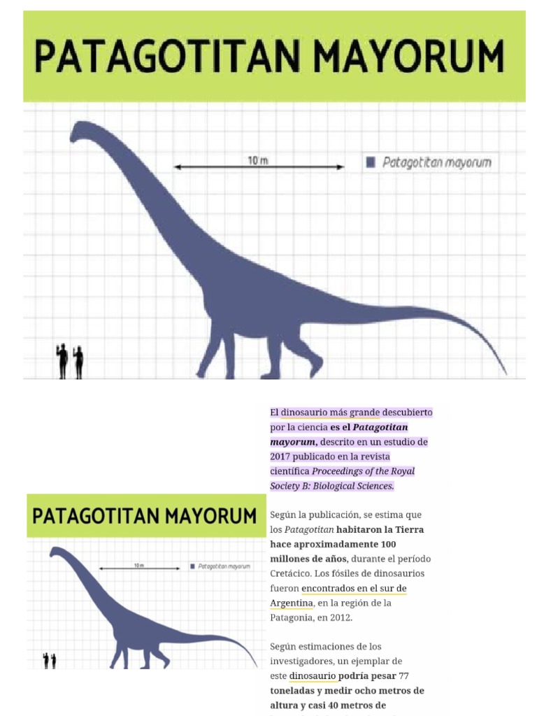 patagotitan mayorum | PDF