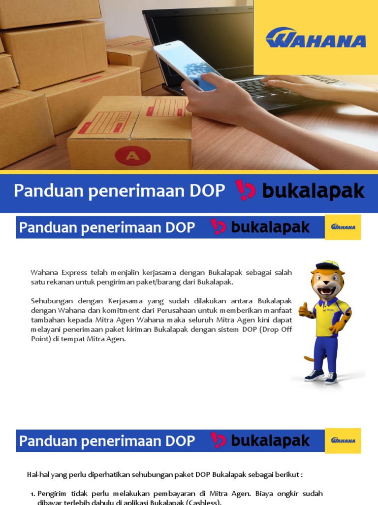 Panduan DOP Bukalapak | PDF