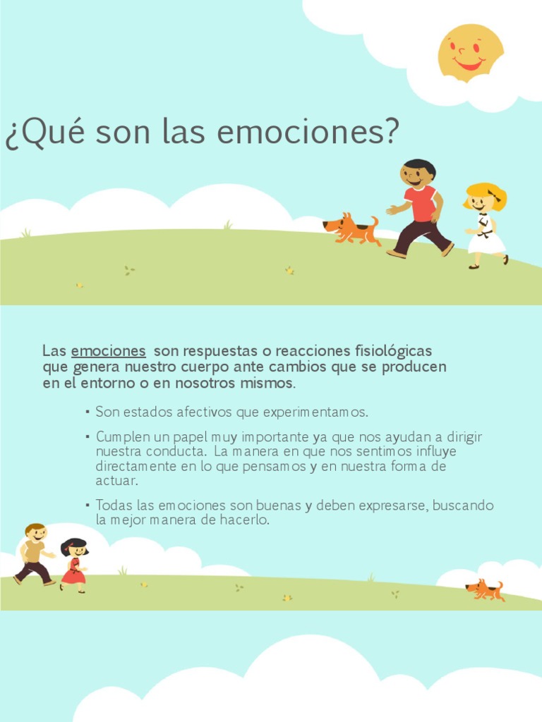 Qué Son Las Emociones | PDF | Las emociones | Asco