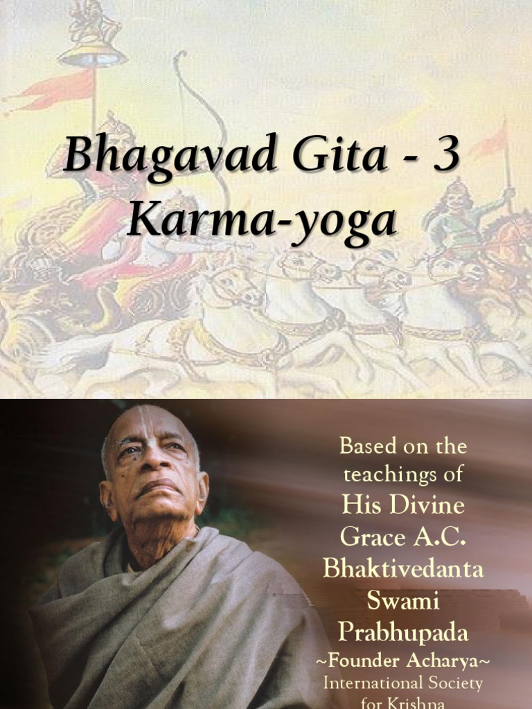 BG Chapter 3 Summary | PDF | Krishna | Hinduism