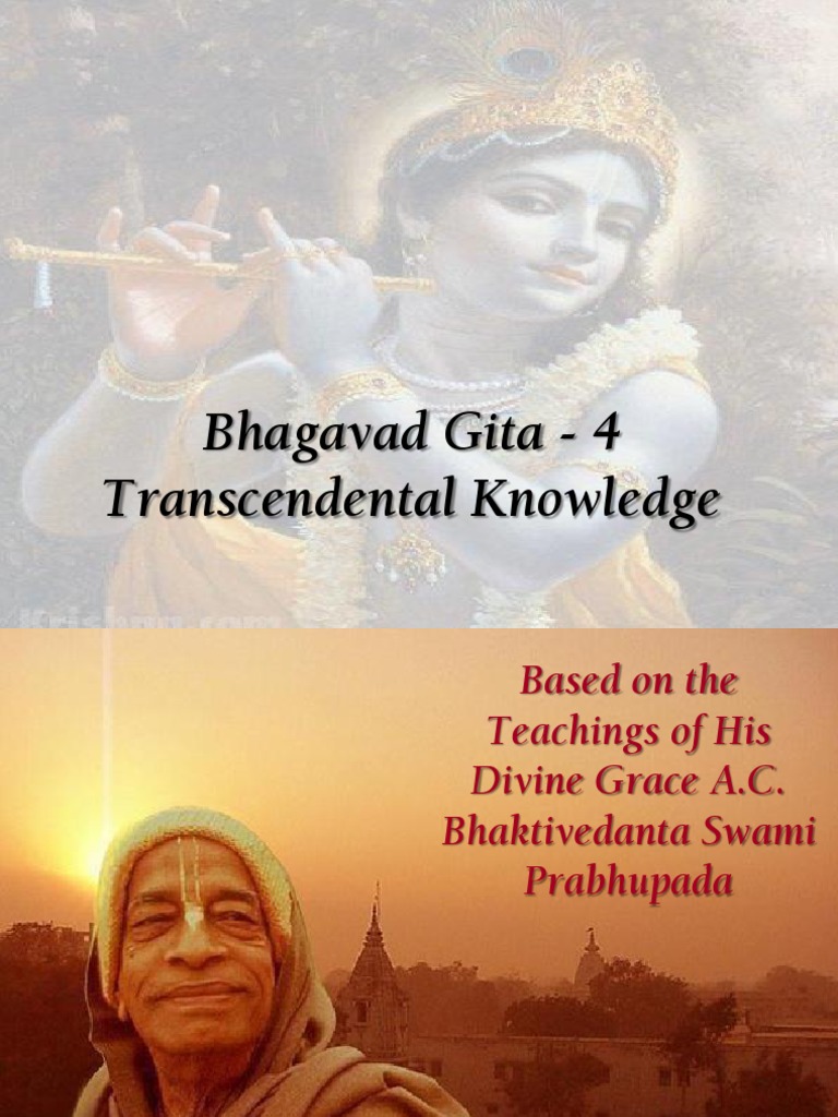 BG Chapter 4 Summary | PDF