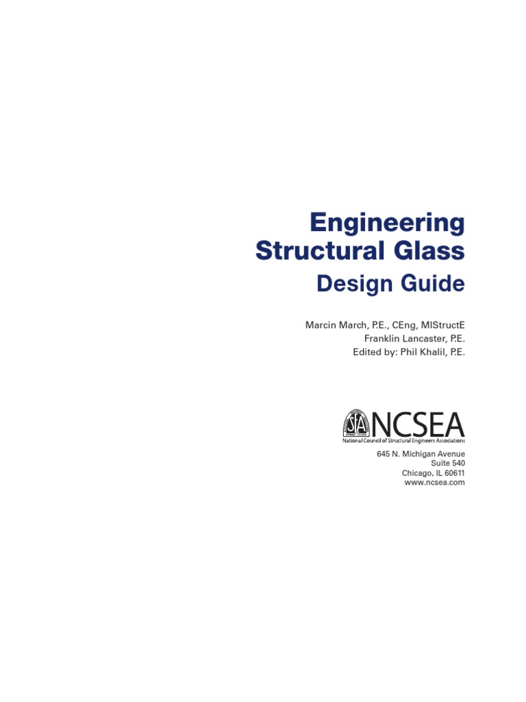 Engineering Structural Glass Book Body - Indd | PDF