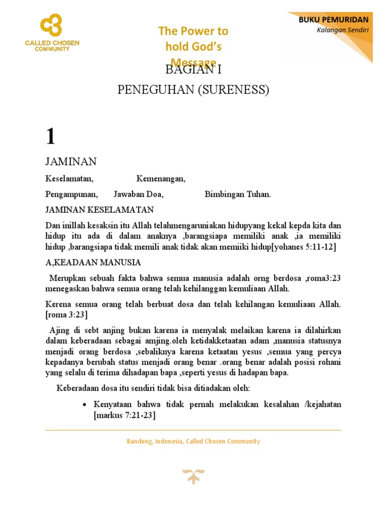 C3 Buku Pemuridan | PDF