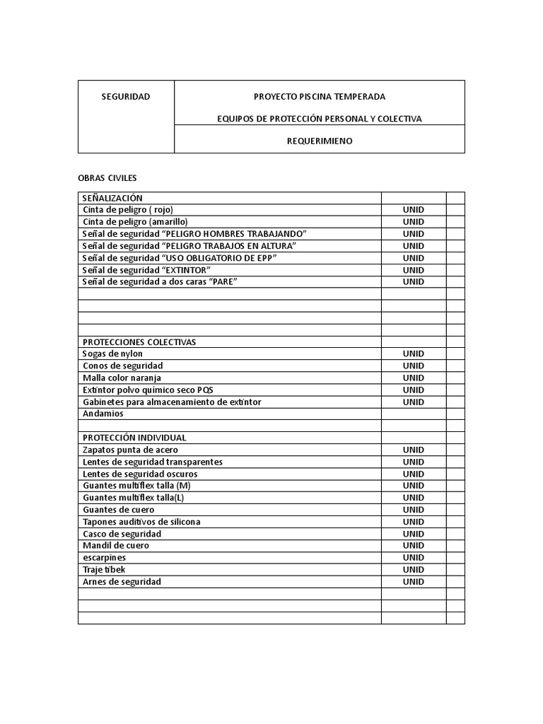 Modelo de Requerimiento Obras | PDF
