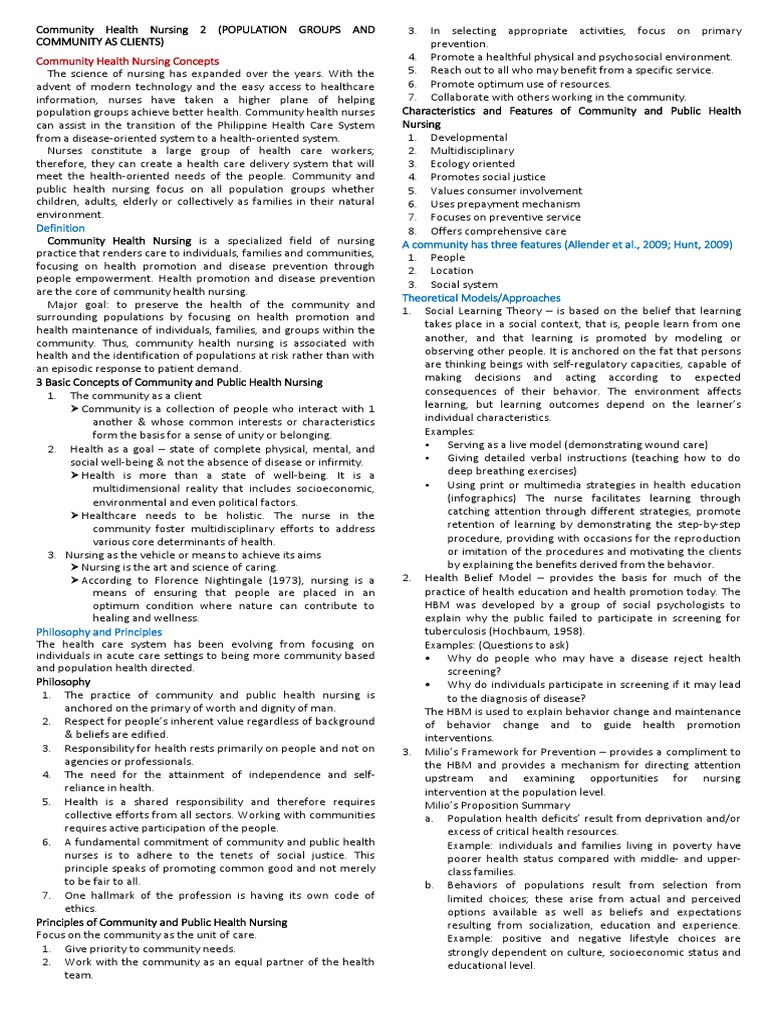 Chn 2 Module Part 1 Lecture Notes 1 Pdf