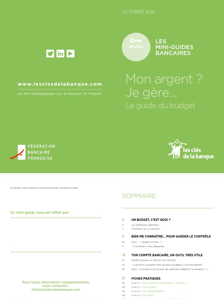 Mini Guide Mon Argent Je Gere | PDF