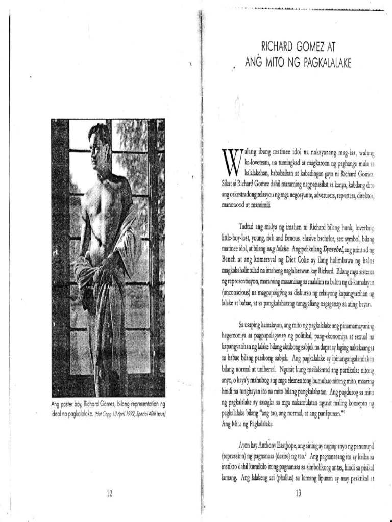 Tolentino-Richard-Gomez-Robin-Padilla-Sharon-Cuneta-Rosanna-Roces | PDF