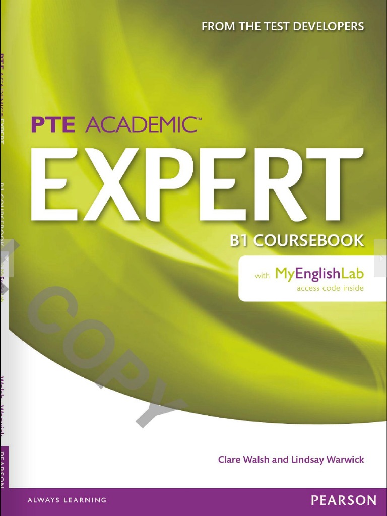 Walsh Clare Warwick Lindsay Pte Academic Expert b1 Coursebook | PDF