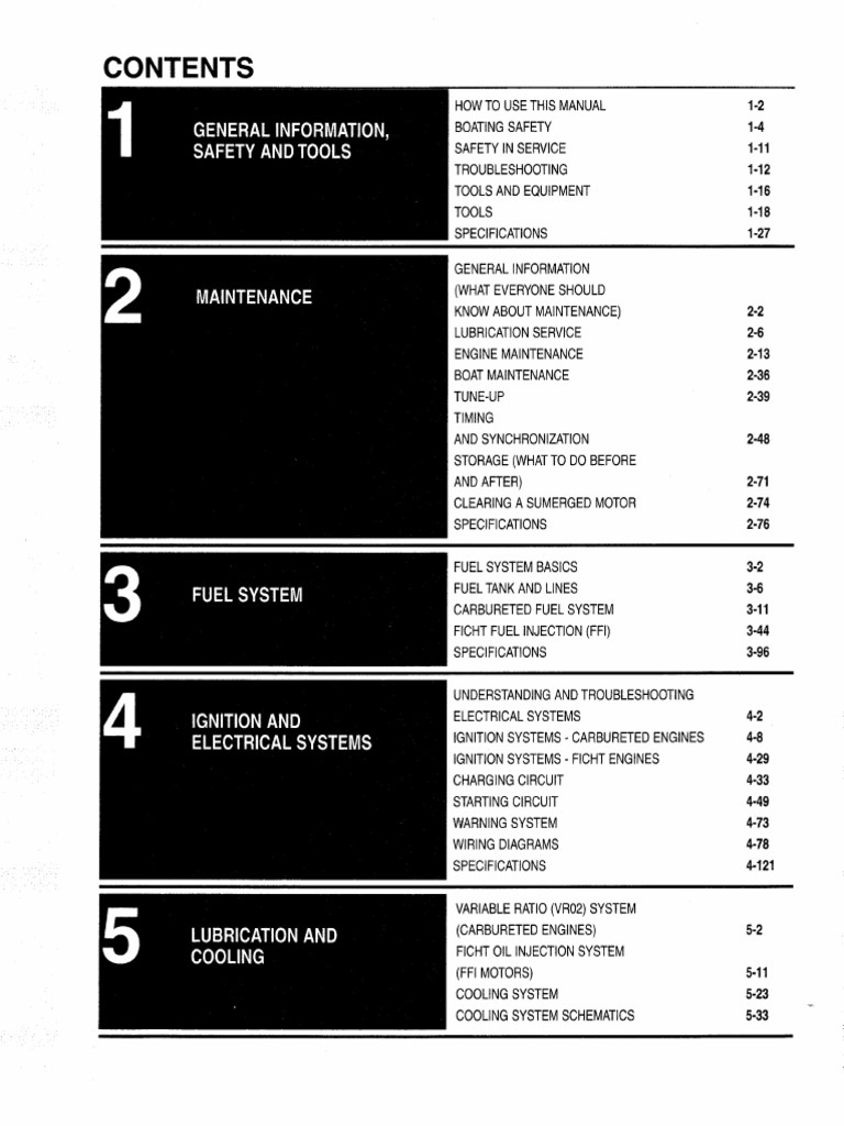 1992-2001 Johnson - Evinrude 65-300hp Service Manual | PDF