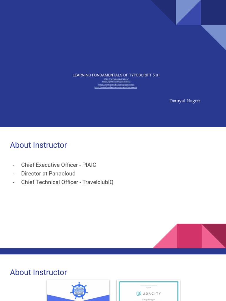 Learning Typescript Fudamentals | PDF | Computer Programming | Computer Engineering