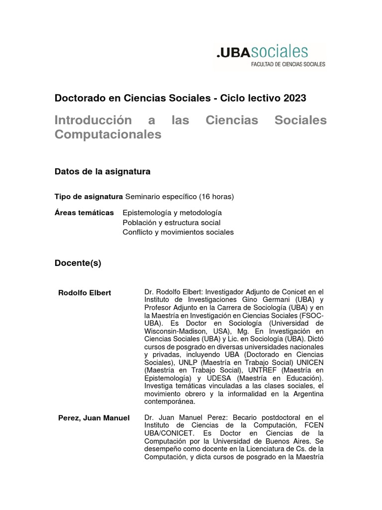 Elbert y Perez 2023 | PDF