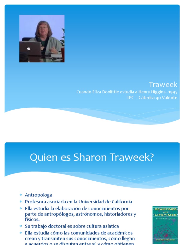 11 - Traweek | PDF