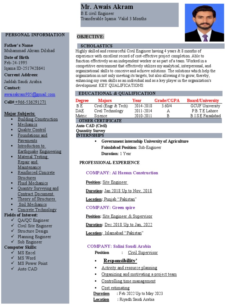 Awais | PDF | Engineer | Engineering