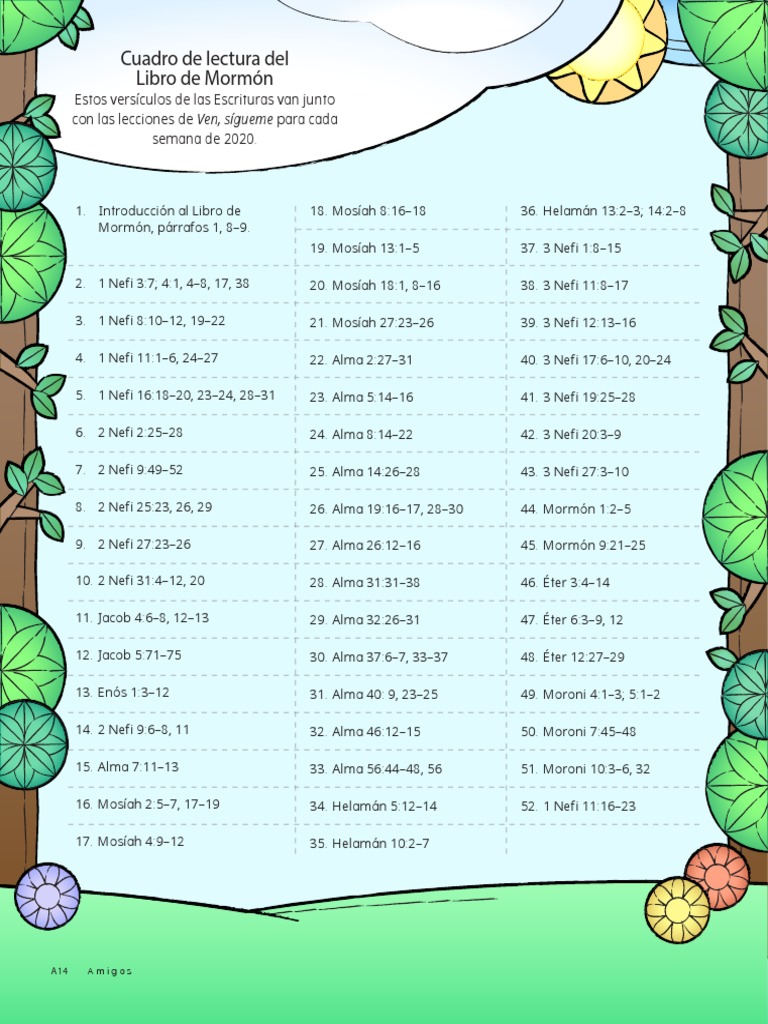 Semanas Lectura | PDF