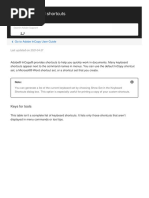 Overleaf Shortcuts for Mac Users | PDF | Keyboard Shortcut | Computer ...