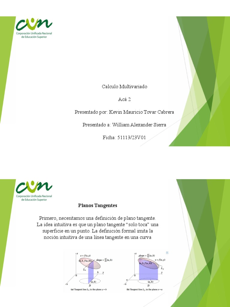 Aca 2-Calculo Multivariado | PDF