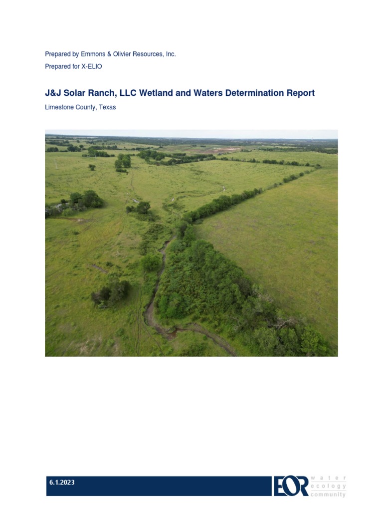 Wetland Delineation Report J&J Solar | Download Free PDF | Wetland ...