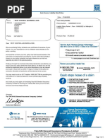 Tata AIG AutoSecure Insurance Claim Form | PDF