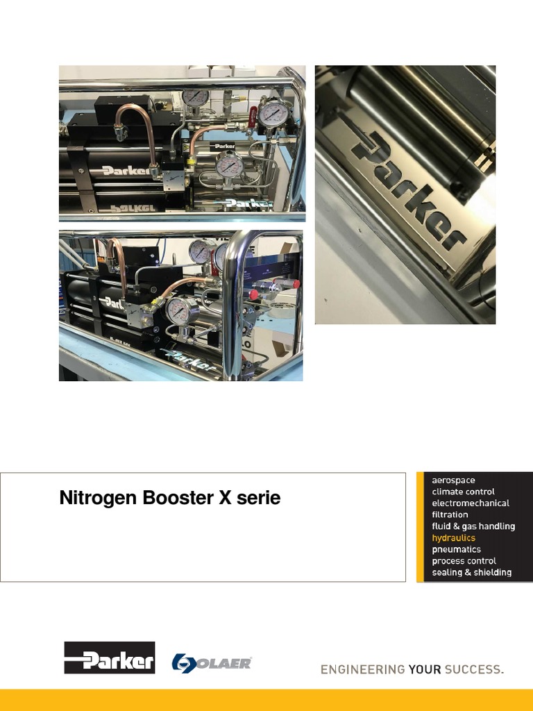 Nitrogen Booster X - Rev02 - Manual Use Maintenance and Installation ...