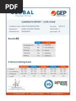Ib Exam Interactive Oral Assessment Rubric | PDF | Fluency | Cognition