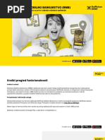 Upute Za Korištenje RBA mBIZ Servisa Za Poslovne Subjekte | PDF