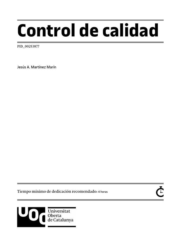 Diseno y Fabricacion Inteligente - Modulo4.6 - Control de Calidad | PDF