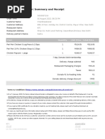 KFC Online Bill and Invoice Guide | PDF