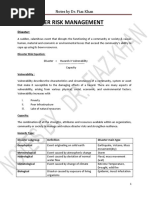 Disaster Management Project Class9 Complete | PDF | Tsunami | Emergency ...