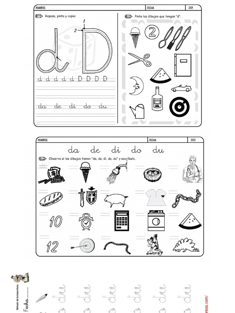 Letra D | PDF