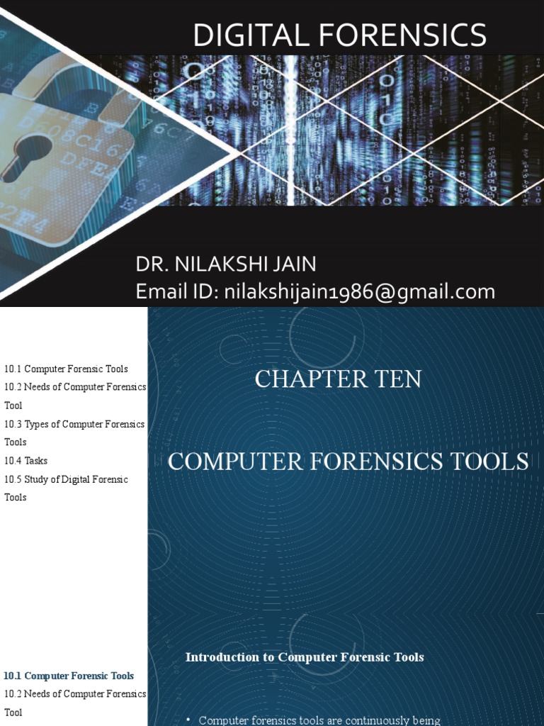 Chapter 10 DF | Download Free PDF | Computer Forensics | Digital Forensics