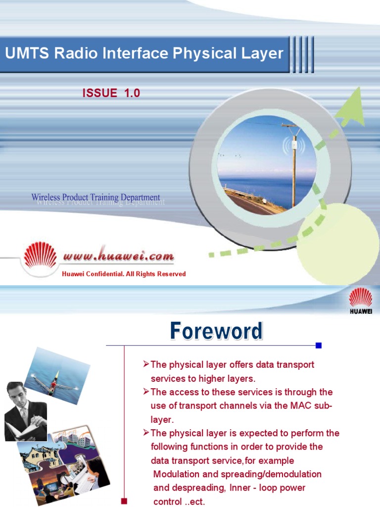 OWA200003 WCDMA Radio Interface Physical Layer | PDF | High Speed ...