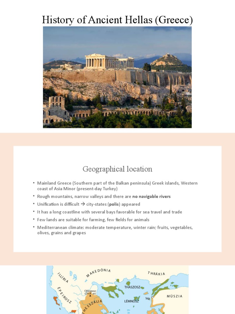 History of Ancient Hellas (Greece) (1) | PDF