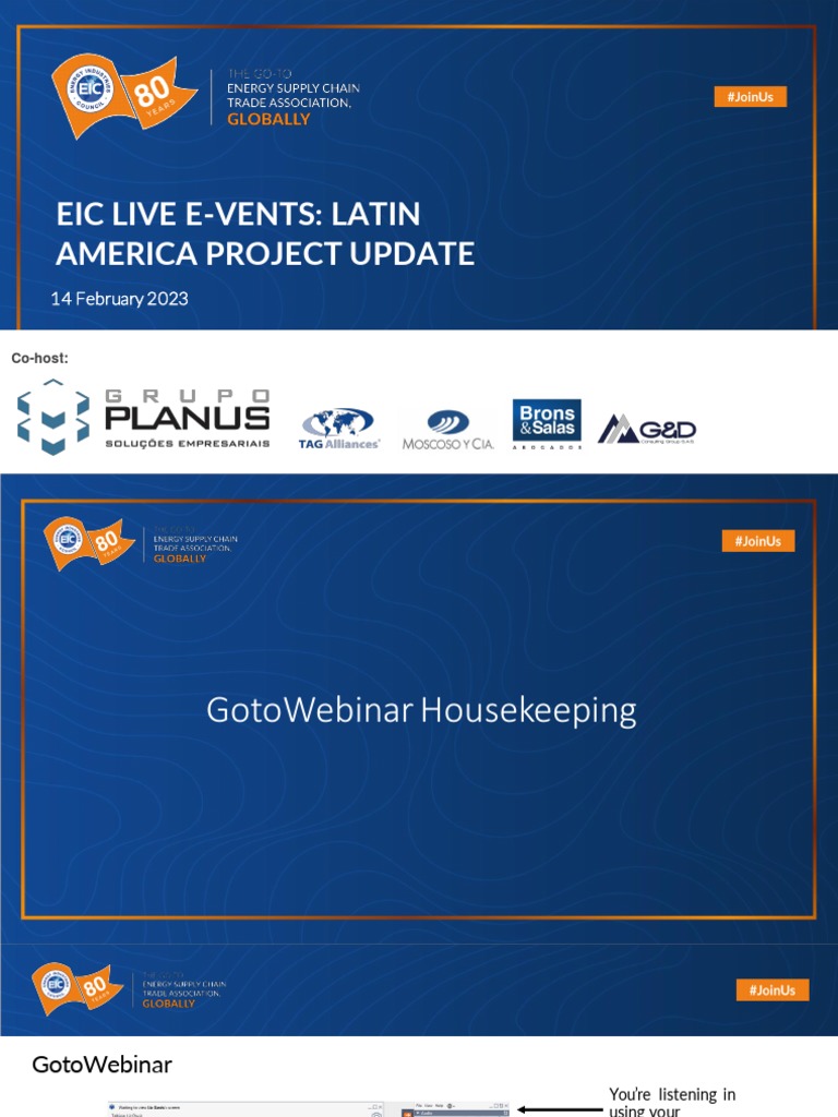 Webinar On Latin America Project Update | PDF | Taxes | Business