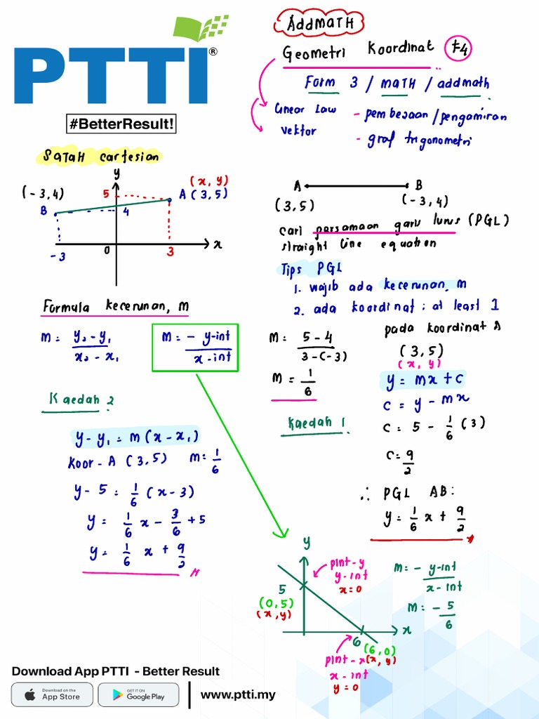 AddMath Geometri Koordinat | PDF