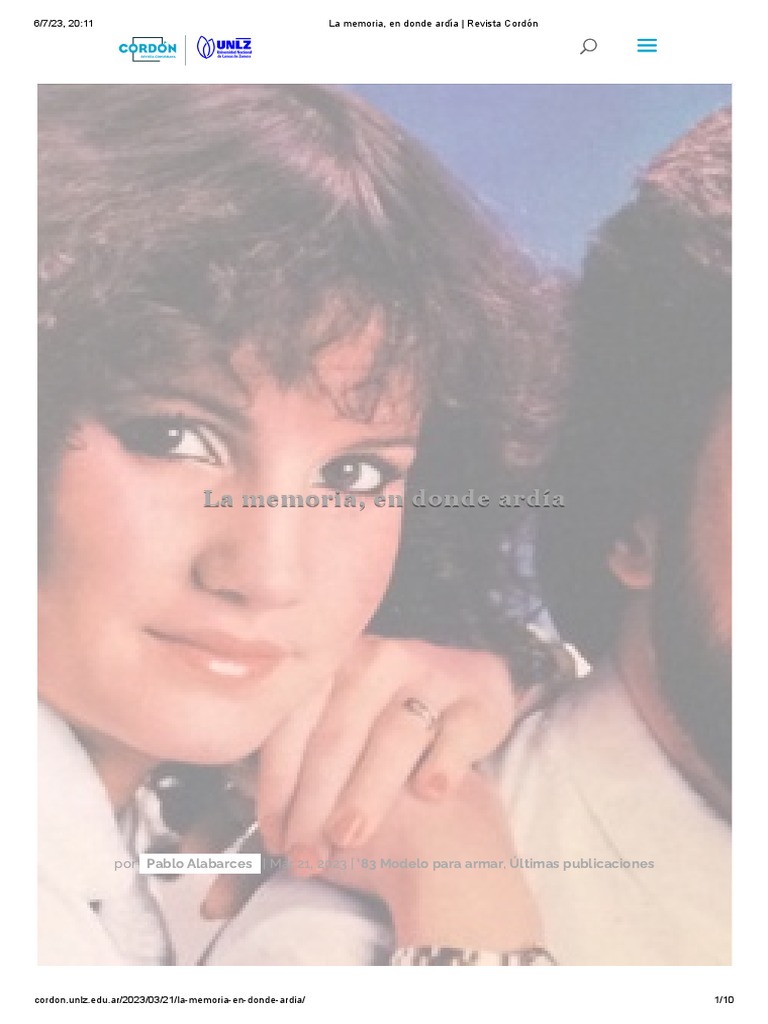 Pablo Alabarces - La Memoria en Donde Ardía | PDF | Moisés | Libro del ...