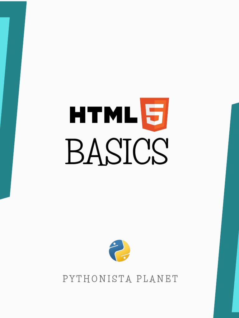 Html Basics Guide Pythonista Planet Pdf Html Element Html