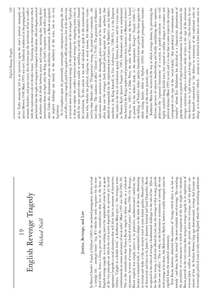 Hamlet's Moral Conflict in Revenge | PDF