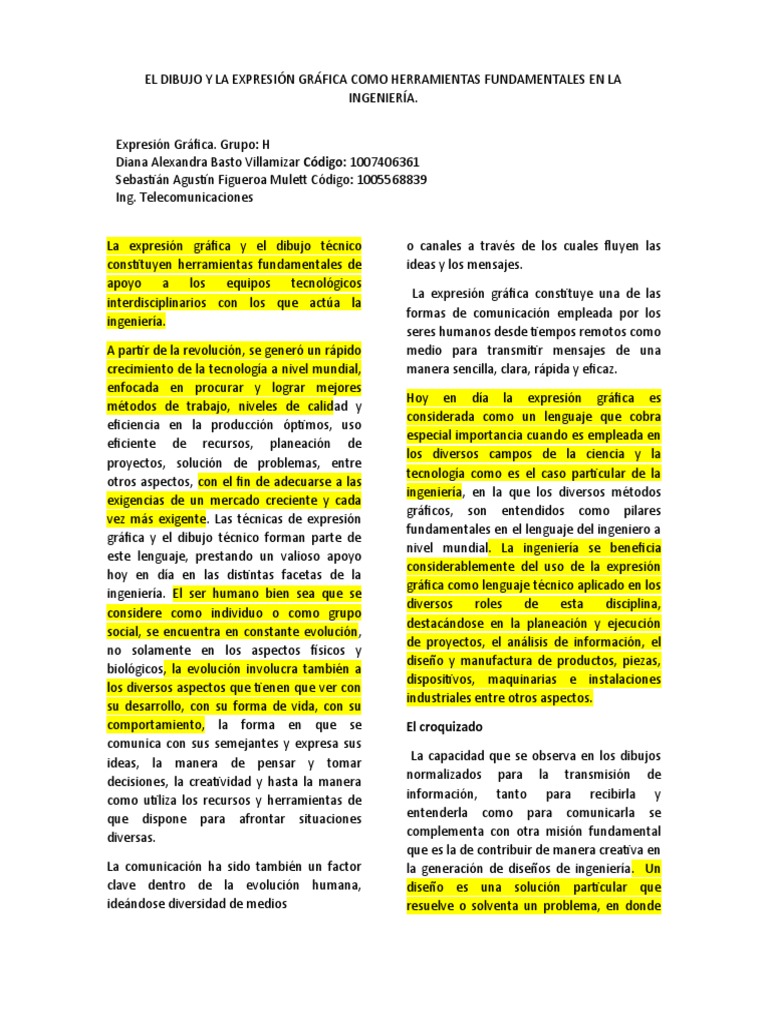 Articulo Expresion Grafica | PDF