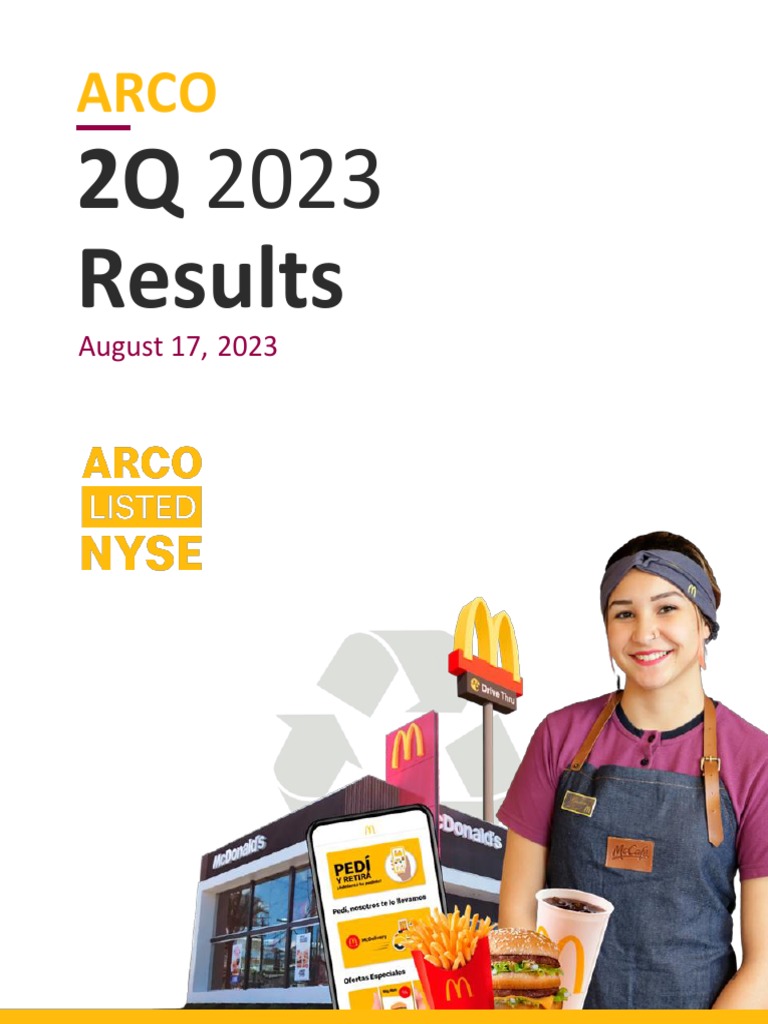 Arcos Dorados Reports 2Q 2023 Financial Results | PDF | Equity (Finance ...