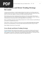 Break and Retest Training File | PDF