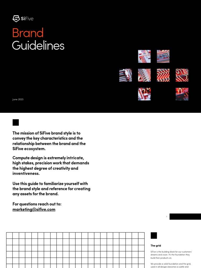 SiFive Brand Guidelines | PDF | Rgb Color Model | Typefaces