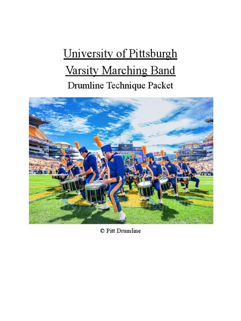 Pitt_Drumline_Audition_Packet_2023 | PDF