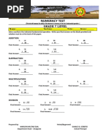 Phil IRI GST Answer Sheet | PDF | Philippines