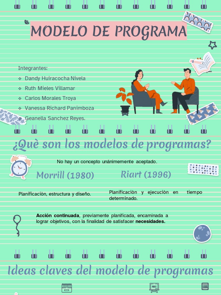 Modelo de Programa | PDF | Planificación | Evaluación