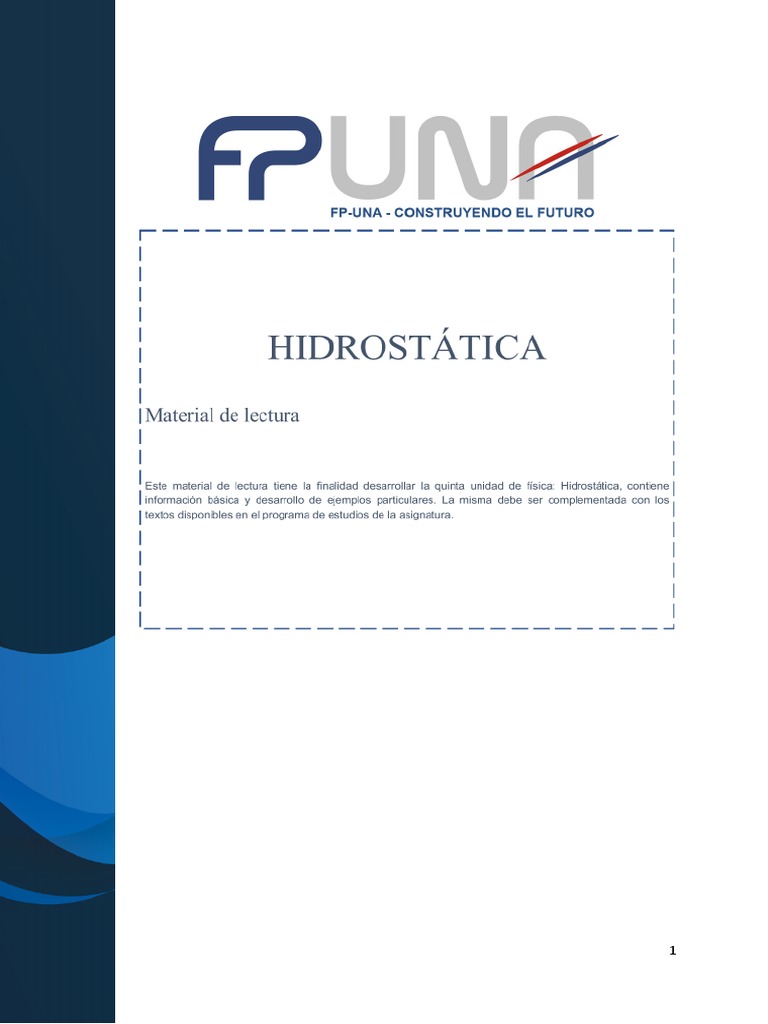 2 Hidrostática | PDF