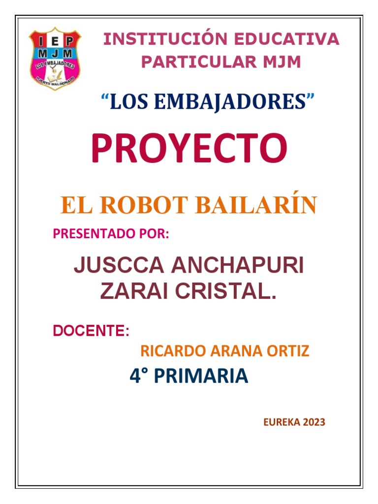 Robot Bailarín: Innovación y Reciclaje | PDF | Robot | Robótica