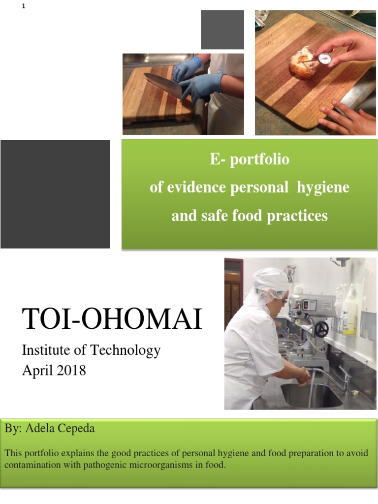 E-Portfolio of Hygiene | PDF | Hygiene | Hand Washing