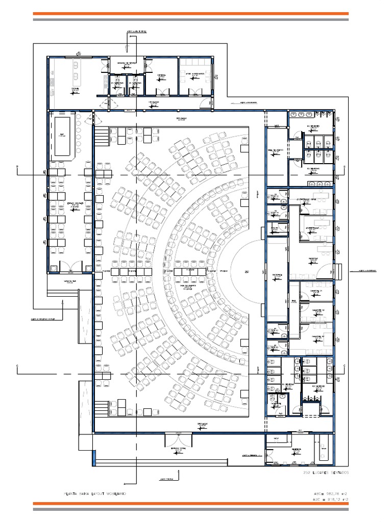 002 - Planta de Layout Mobiliario - Stand Up Comedy | PDF
