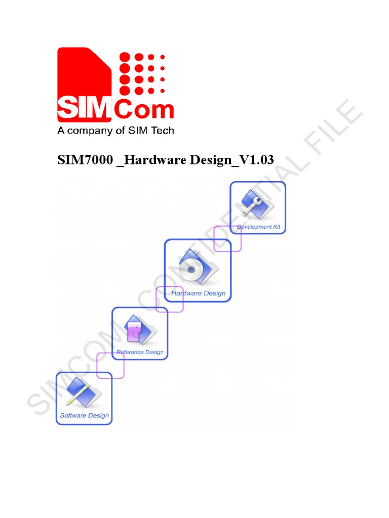 Sitecom - SIM7000 - Hardware Design - V1.03 | PDF